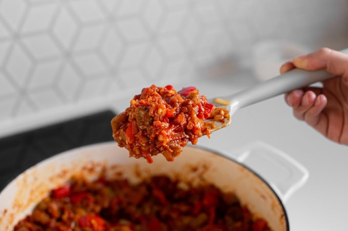 Easy Moroccan matbucha salad recipe - Ascension Kitchen